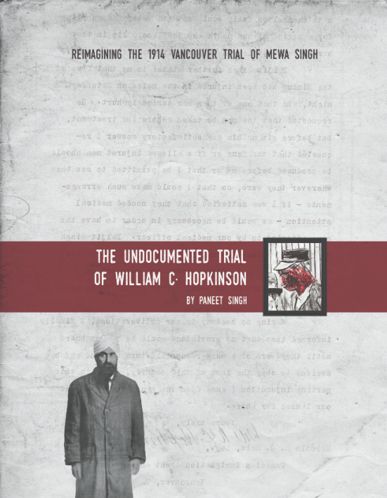 The Undocumented Trial of William C. Hopkinson by Paneet Singh ...